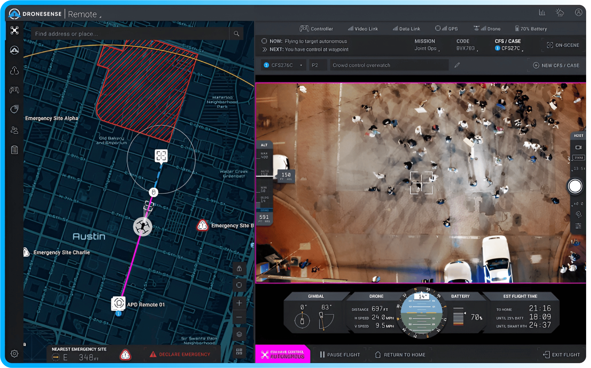 Remote Operations - DroneSense